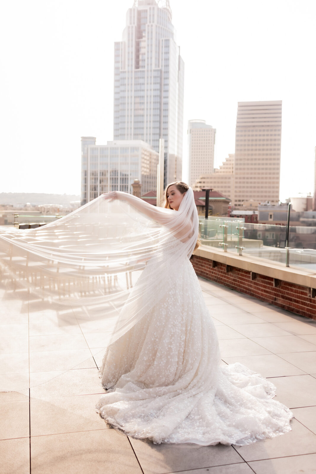 Perfect Love, Perfect View: Unforgettable Rooftop Wedding at Lytle Park ...